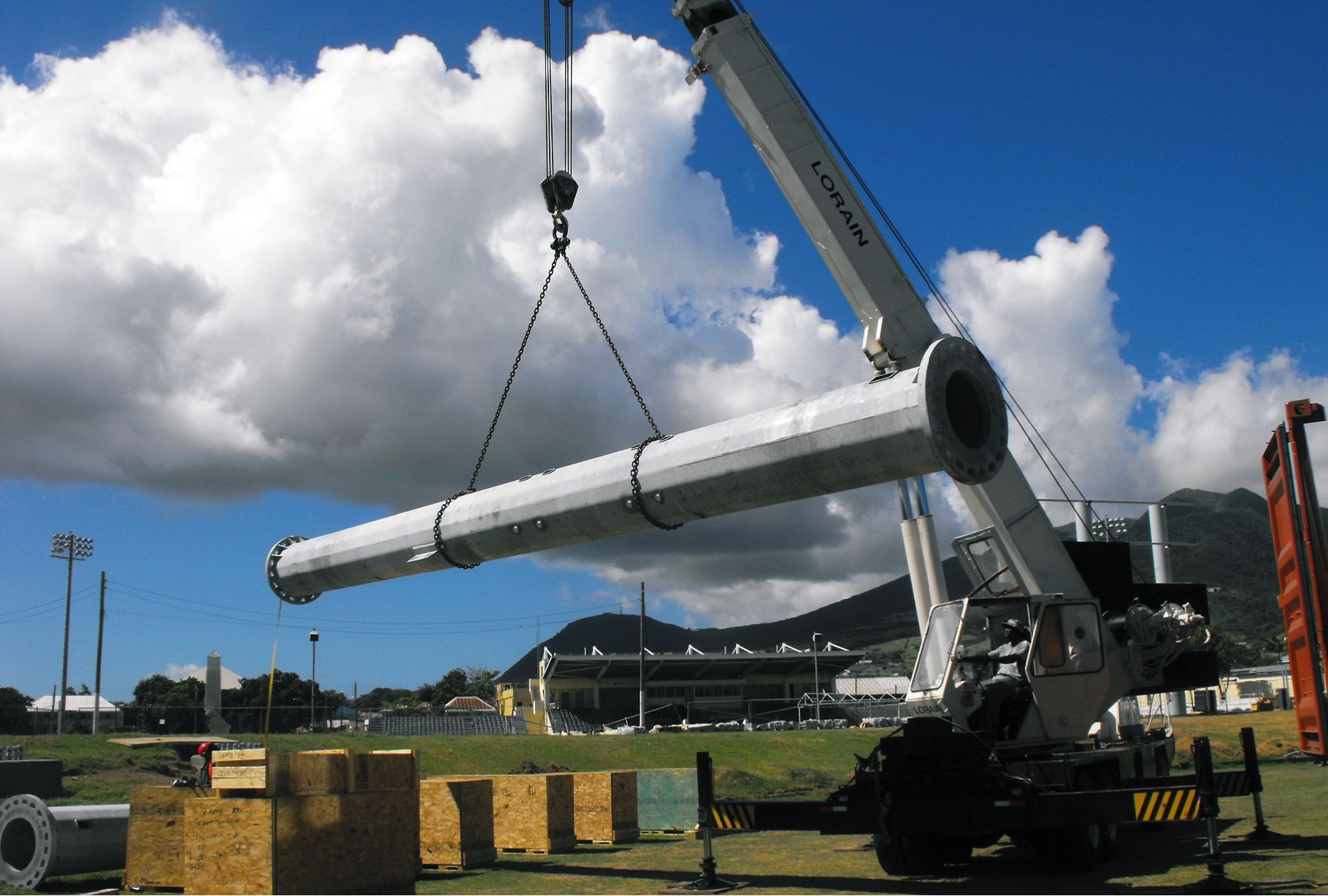 Light pole installation Services in Dubai - Sadia Riaz Technical Services LLC